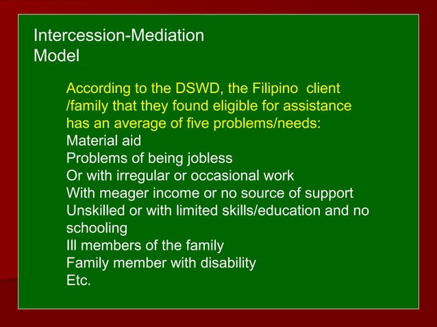 Social work helping models and approaches | PPT