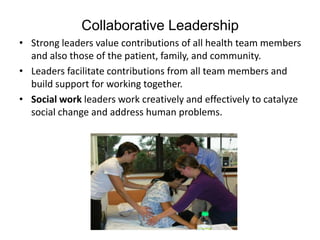 Social Work: Leadership in Ethics | PPTX