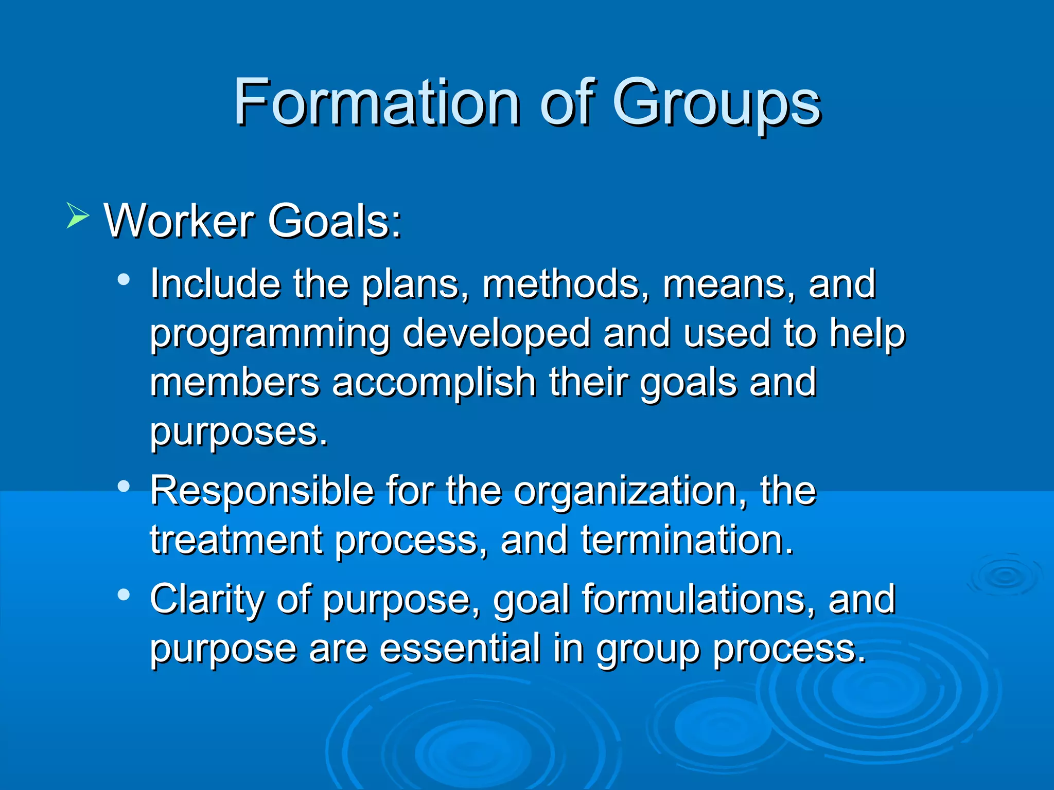 Social work practice with groups | PPT