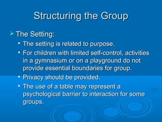 Social work practice with groups | PPT