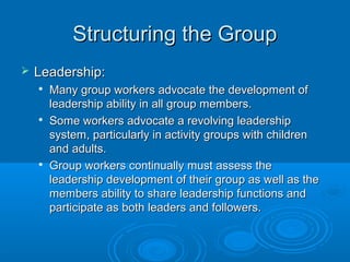 Social work practice with groups | PPT