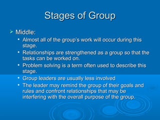 Social work practice with groups | PPT