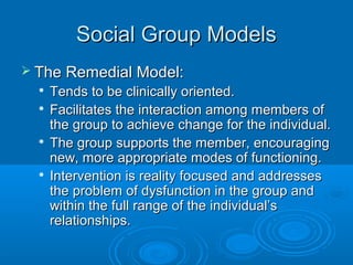 Social work practice with groups | PPT