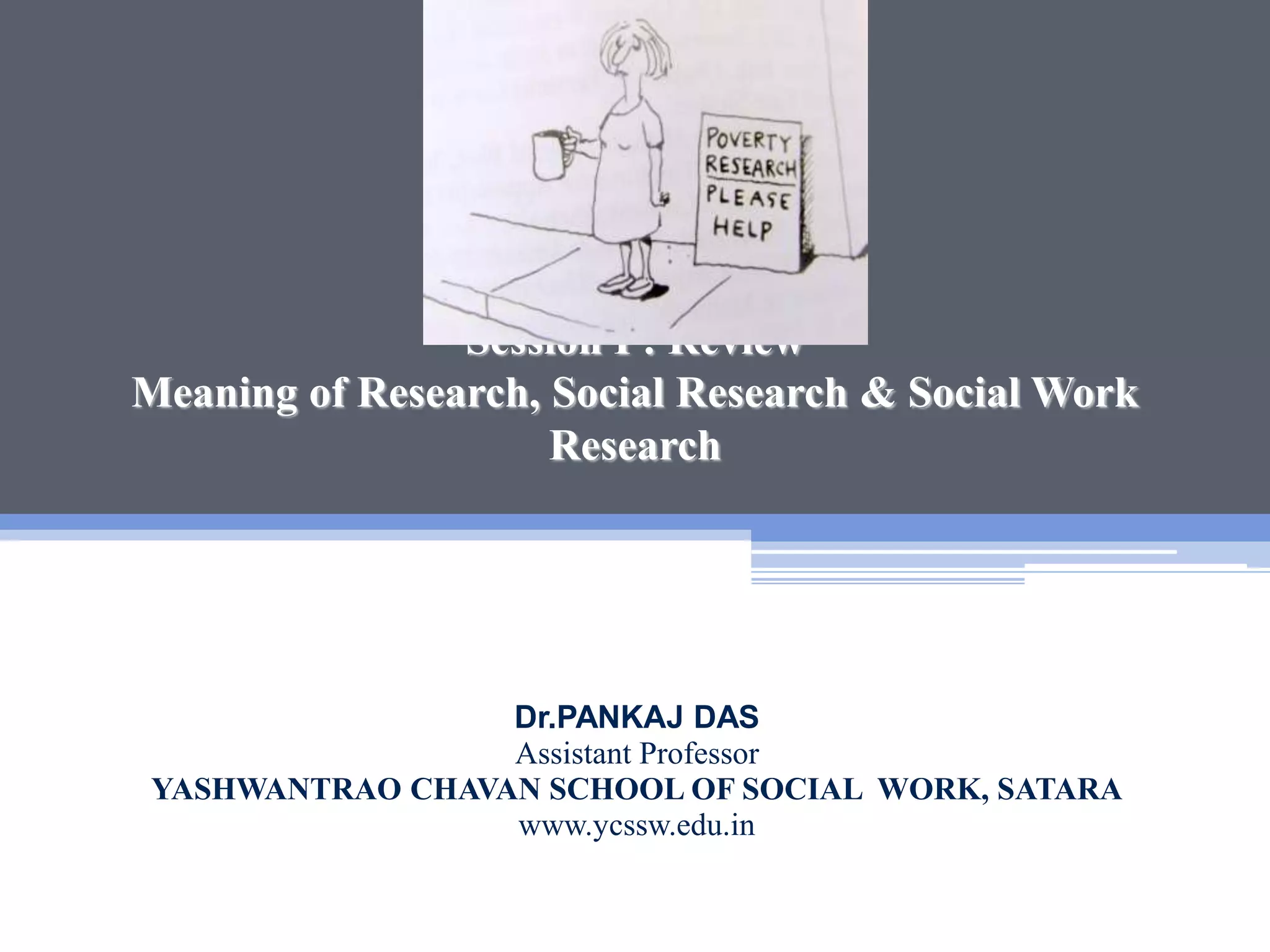 Social work research | PPT