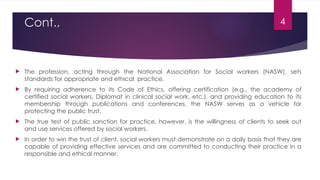 Social Work sanction meaning and sources of Social work sanction | PPTX