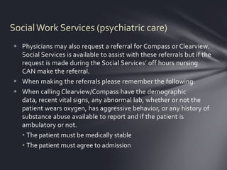 Social work services | PPTX