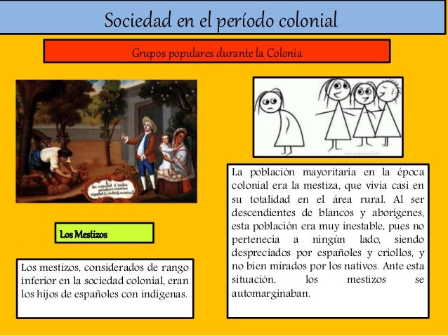Sociedad colonial