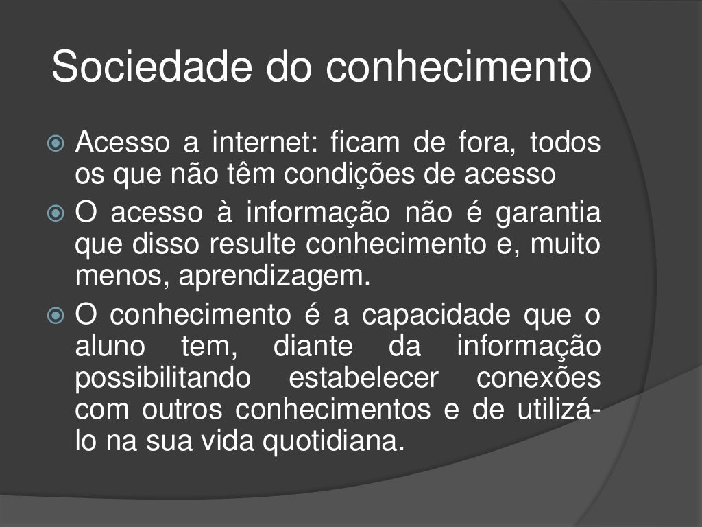 Sociedade da informação