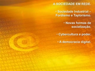 A sociedade em rede. | PPTX