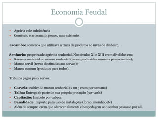 Sociedade feudal | PPTX
