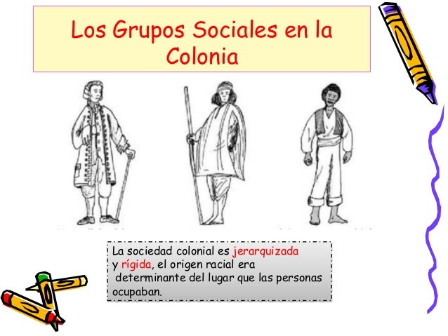Sociedad Colonial 5° básico
