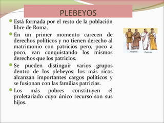 Sociedad en Roma | PPT