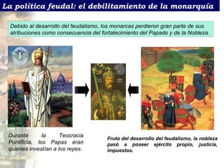 Sociedad medieval y consecuencias del feudalismo clase 9 | PPT