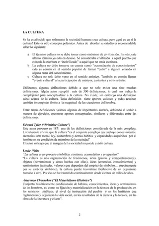 Sociedad y cultura | DOC