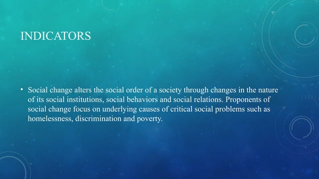Societal Changes in our daily lives and its effects | PPT