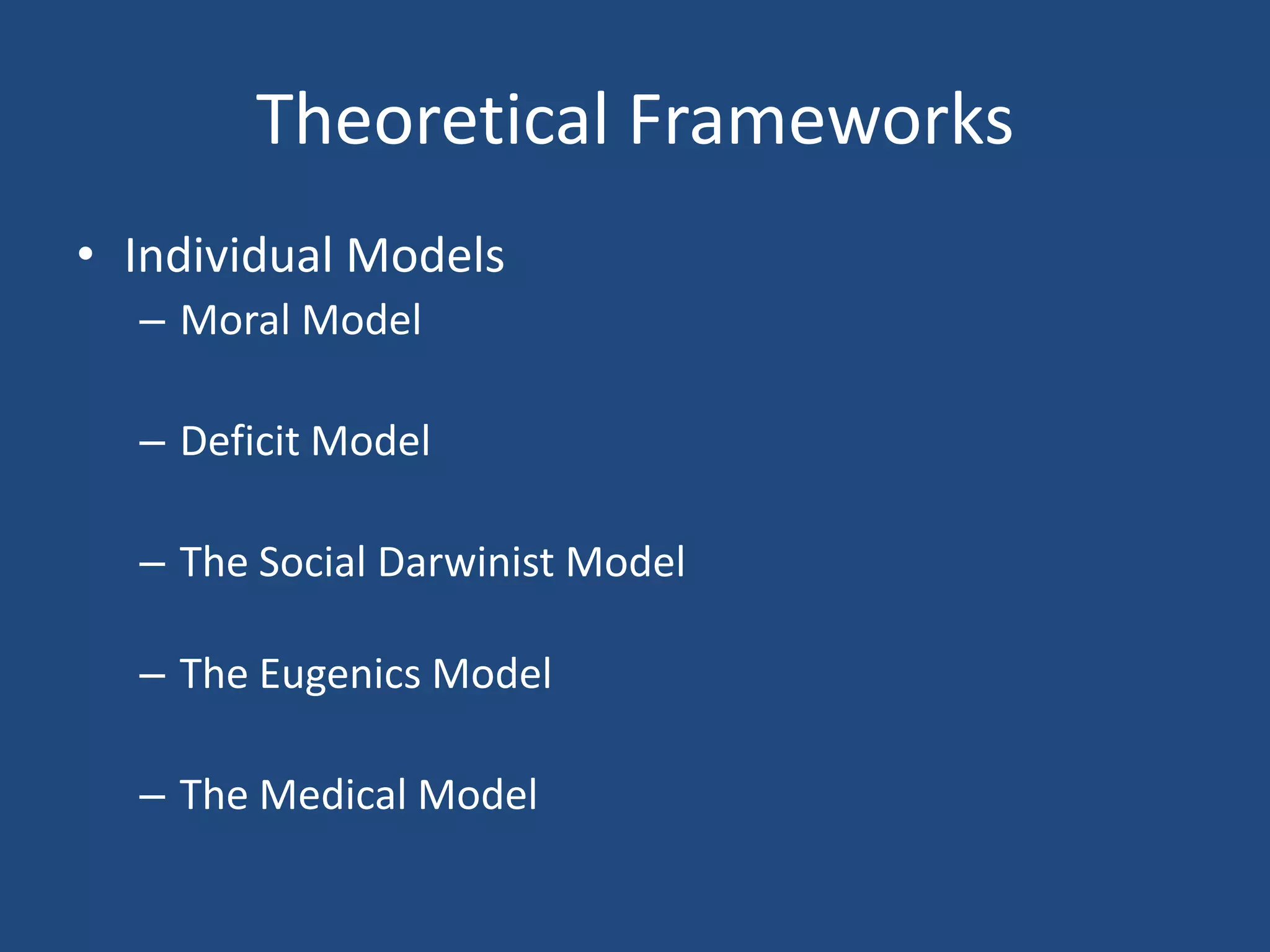 Societal Framework Dd Class Ppt