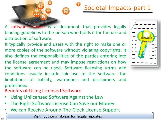 Societal impacts PART 1 | PPTX