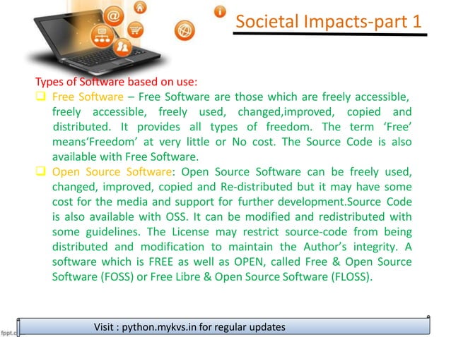 Societal impacts PART 1 | PPTX