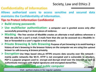 societal impacts for class xii computer science students | PDF