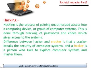 Societal impacts PART2 | PPTX