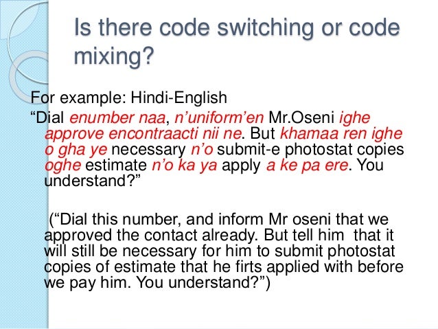 Societal multilingualism