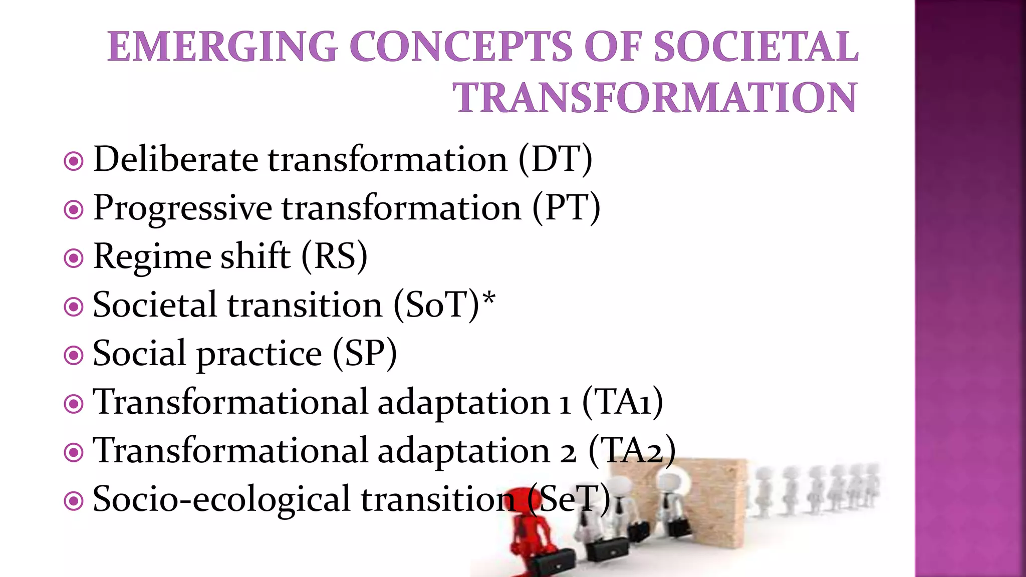 Societal transformation | PPTX