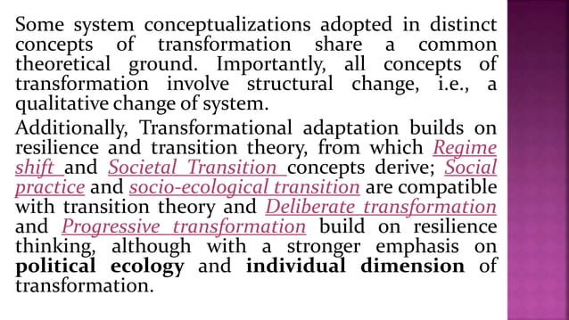 Societal transformation | PPTX | Environment | Science