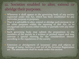 Societies registration act_1860 | PPTX