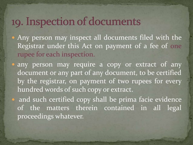 Societies registration act_1860 | PPTX | Law