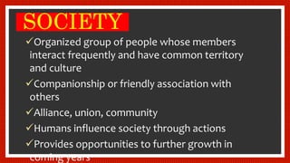 Human Person in the Society | PPTX
