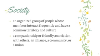 The Human Person in Society | PPTX