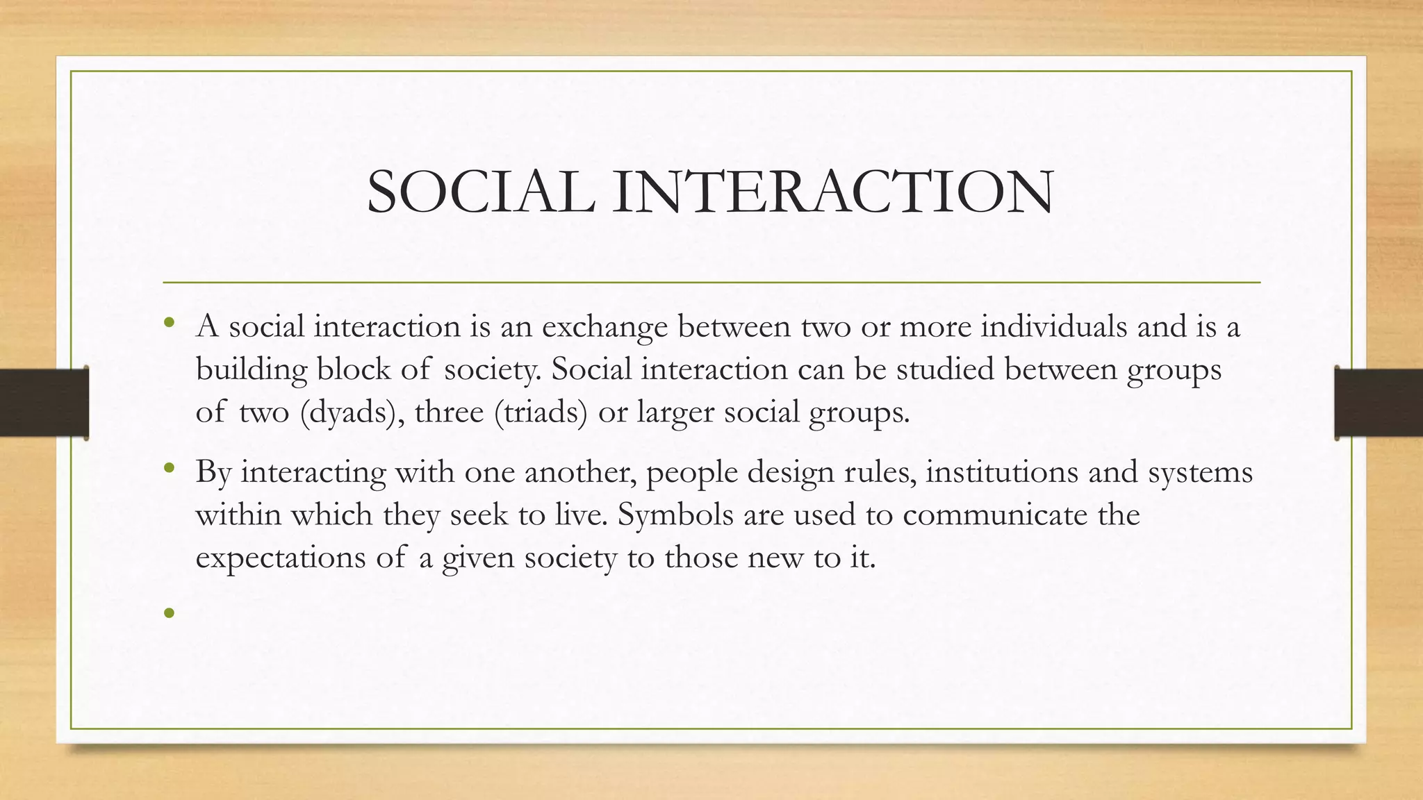 Society and culture | PPTX