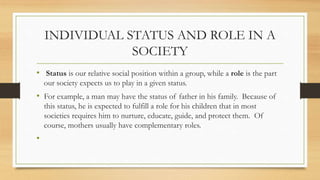 Society and culture | PPTX