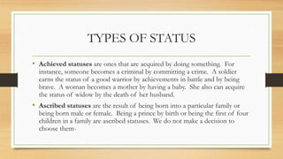 Society and culture | PPTX