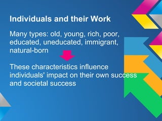 Society and success | PPT