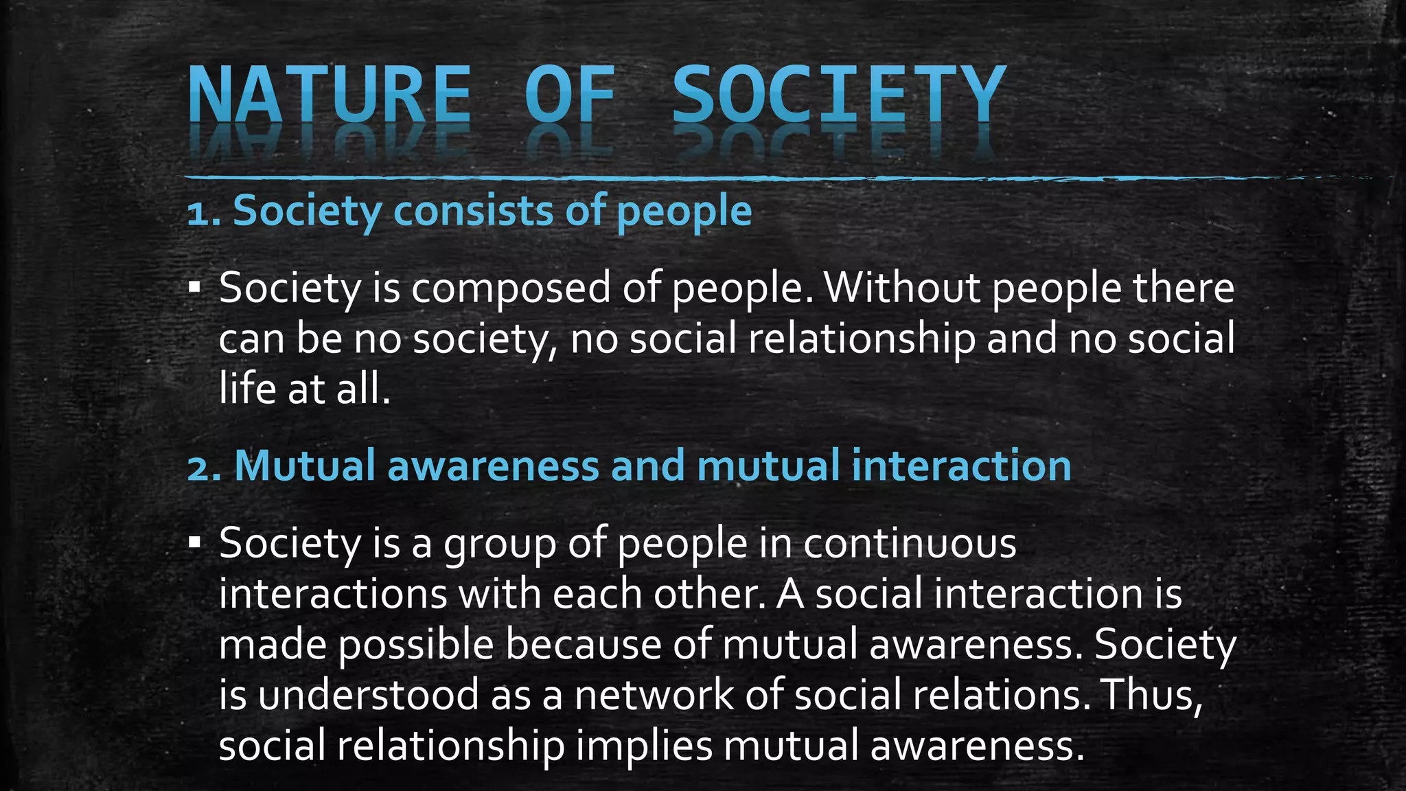 SOCIETY | PPTX