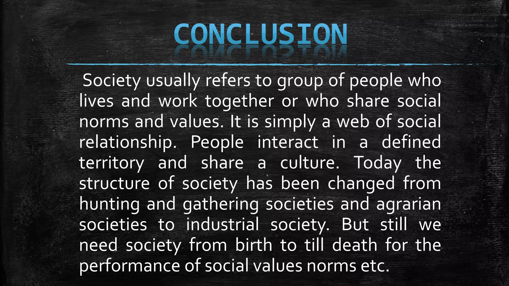 SOCIETY | PPTX