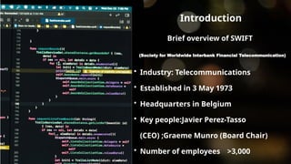 Society for Worldwide Interbank Financial Telecommunication SWIFT.pptx