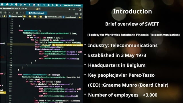 Society for Worldwide Interbank Financial Telecommunication SWIFT.pptx
