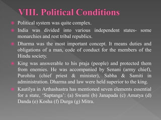 Society in Ancient India and how people loved | PPT