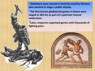 Society in the roman republic | PPTX