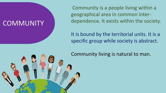 Society Vs Community : Sociology Perspective | PPT