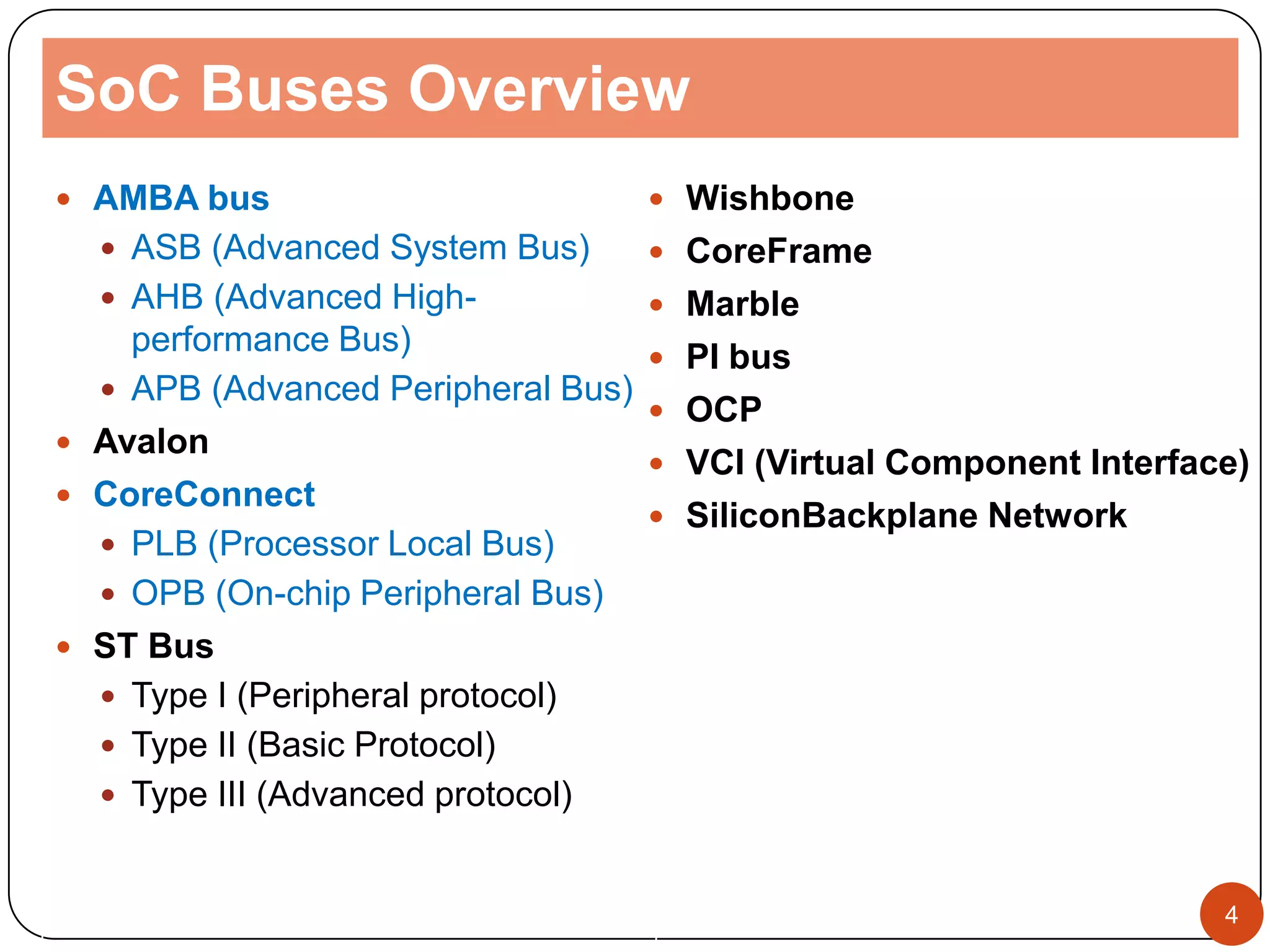 Soc Interconnects Amba And Coreconnect Pdf Computer Networking Computing