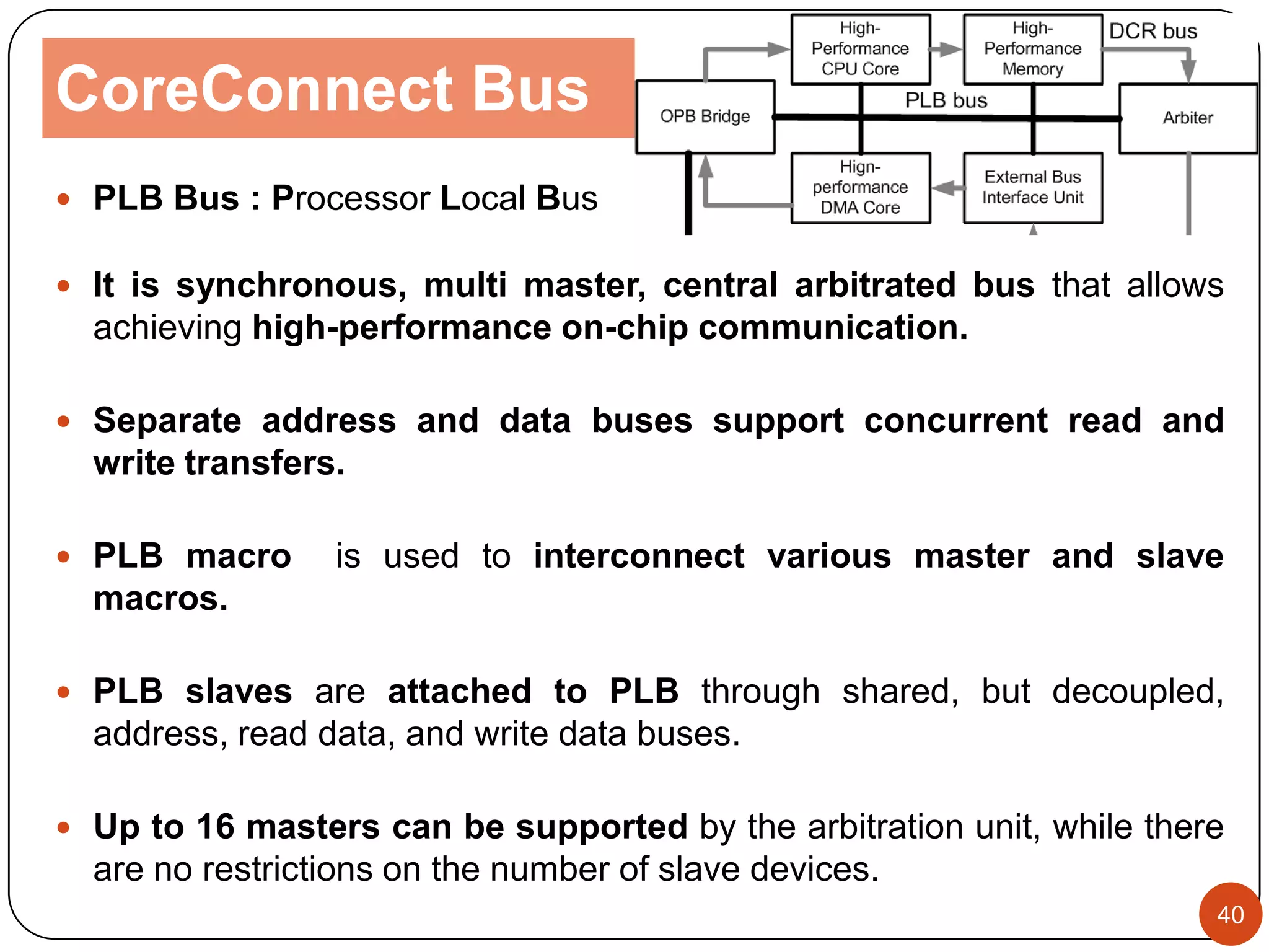 Soc Interconnects Amba And Coreconnect Pdf Computer Networking Computing