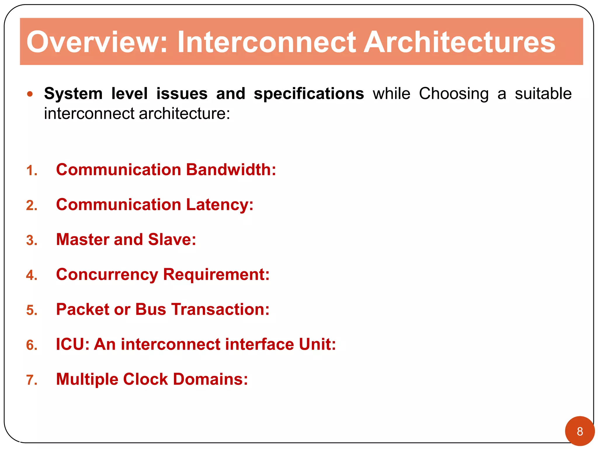 Soc Interconnects Amba And Coreconnect Pdf Computer Networking Computing