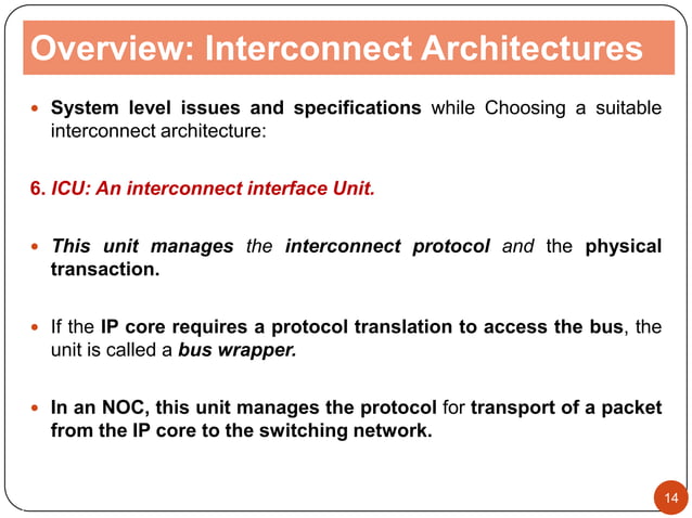 SOC Interconnects: AMBA & CoreConnect | PDF | Computer Networking ...
