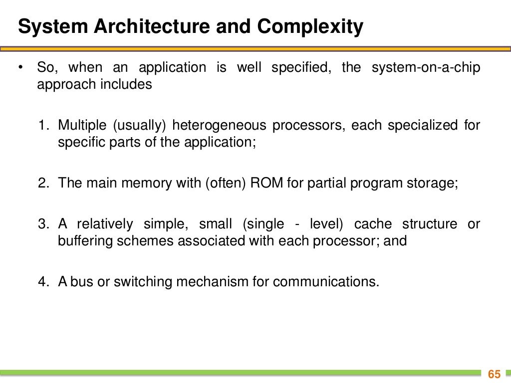 SOC System Design Approach