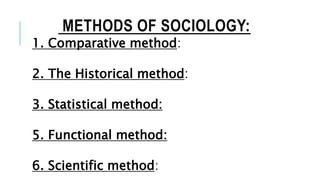 Introduction to Sociology | PPT
