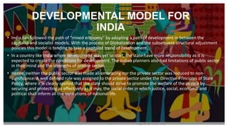 Modern Development & Indian Society | PPTX | Business | Business and ...