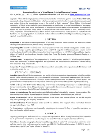 SOCIO-CULTURAL AND BEHAVIORAL FACTORS INFLUENCING CHILDHOOD ...